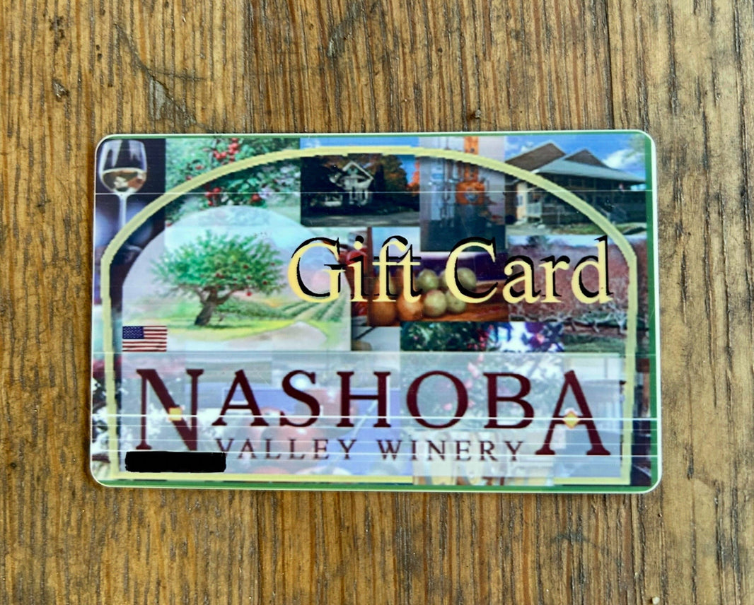 Gift Card – Nashoba Valley Winery, Distillery and Brewery